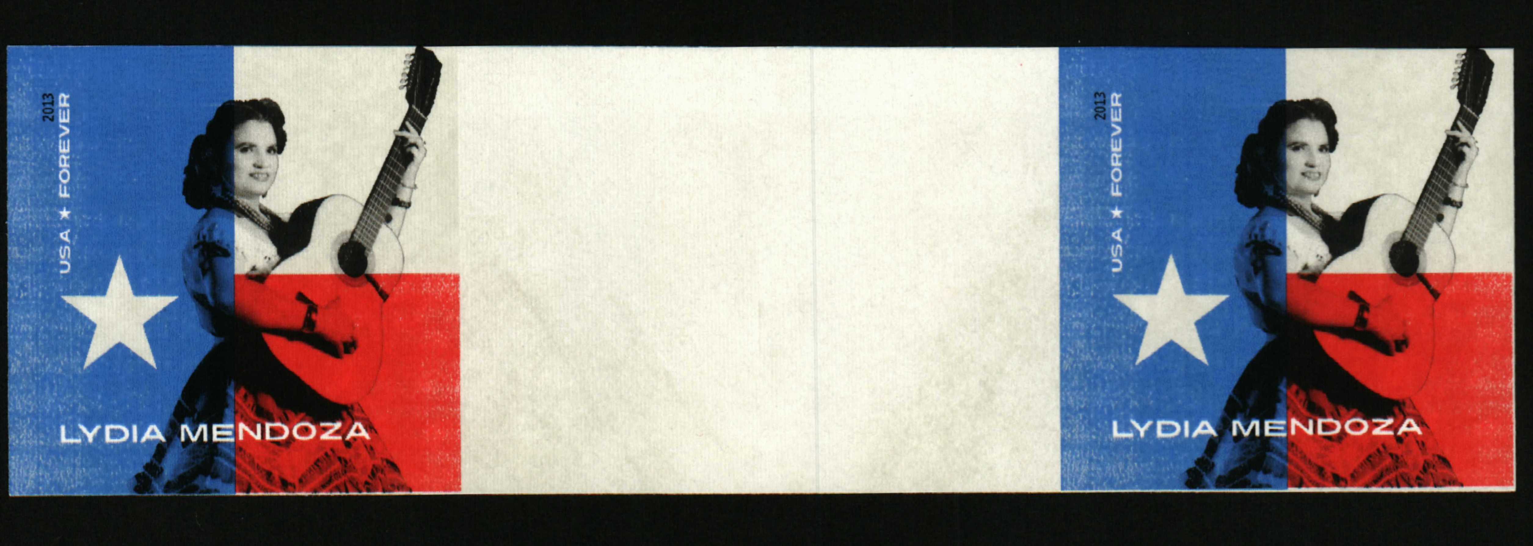 4786a - 2013 First-Class Forever Stamp - Imperforate Music Icons Series ...