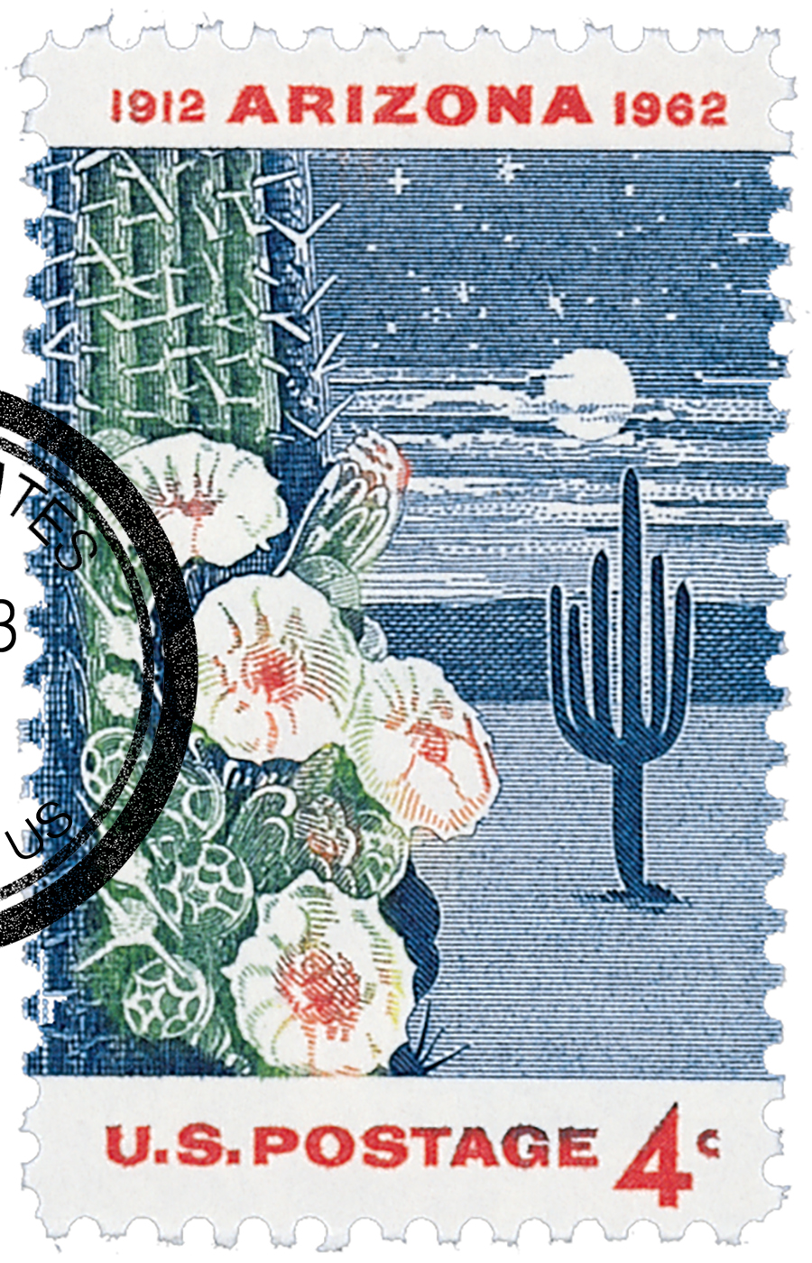 1192 - 1962 4c Arizona Statehood - Mystic Stamp Company