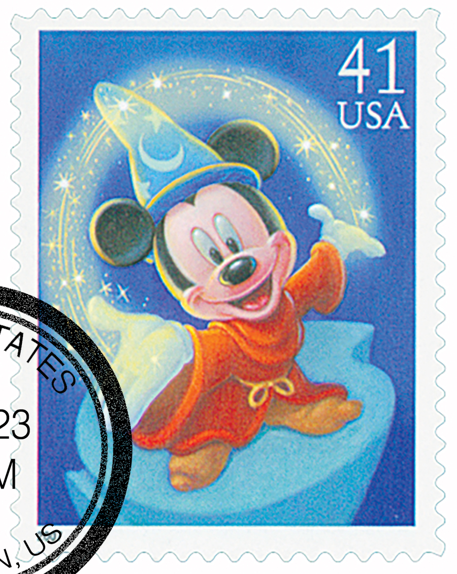 4192 - 2007 41c The Art of Disney, Magic: Mickey Mouse - Mystic Stamp ...