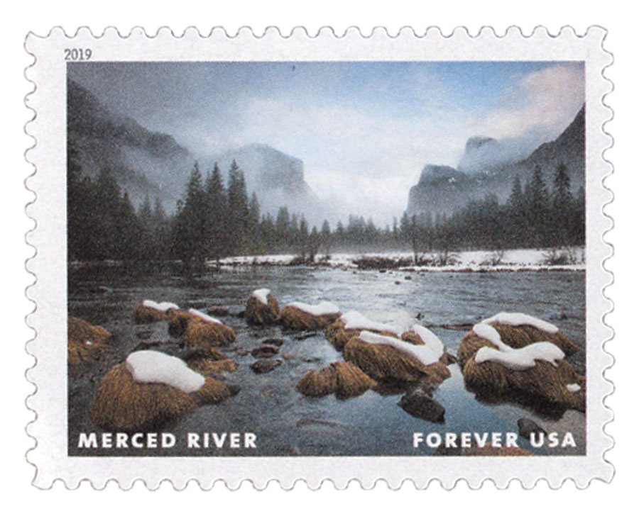 5381a - 2019 First-Class Forever Stamp - Wild and Scenic Rivers: Merced ...