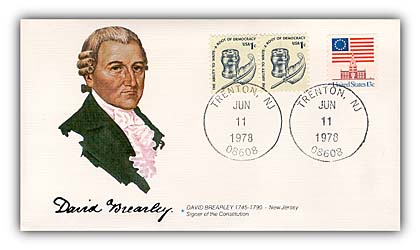 96219 - 1978 David Brearley - Mystic Stamp Company