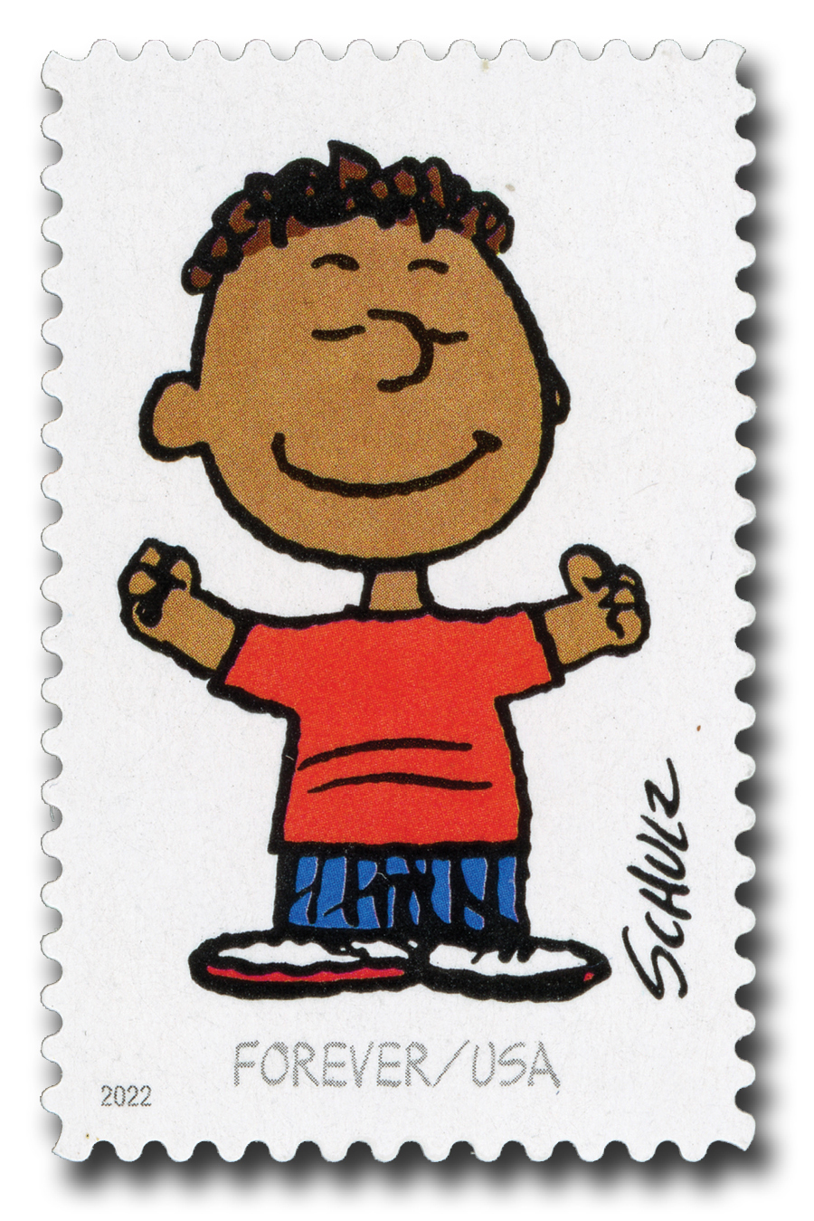 5726c - 2022 First-Class Forever Stamp - Charles Schulz: Franklin ...