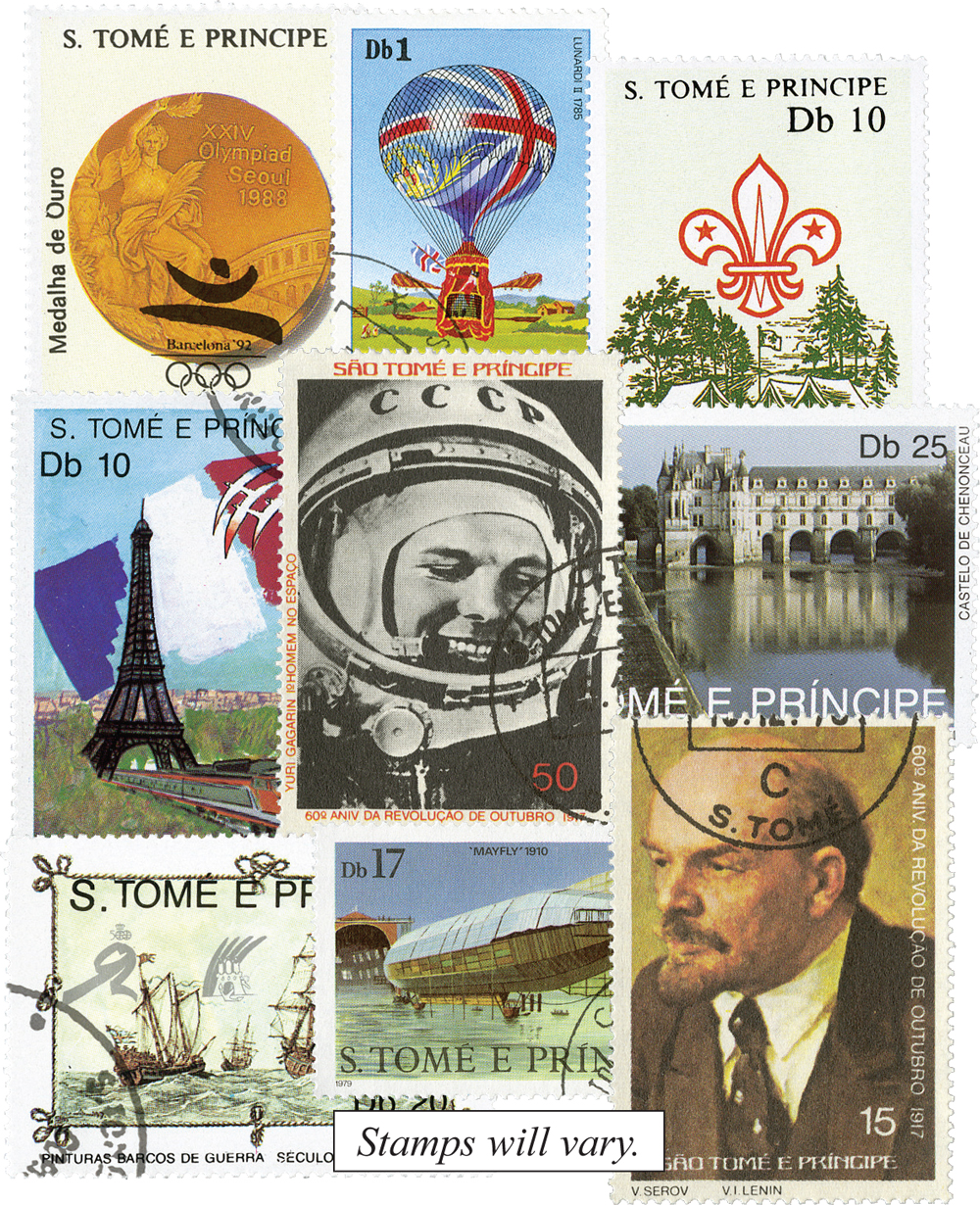 MP1902 - St. Thomas, 500 Different Stamps - Mystic Stamp Company