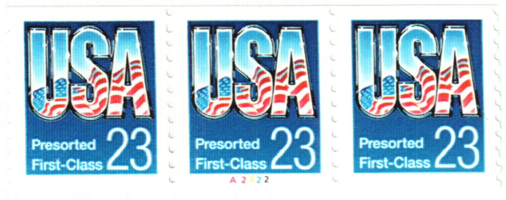 2606 - 1992 23c USA Presort, ABN coil - Mystic Stamp Company