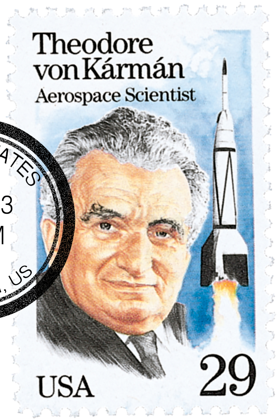 2699 - 1992 29c Dr. Theodore von Karman - Mystic Stamp Company