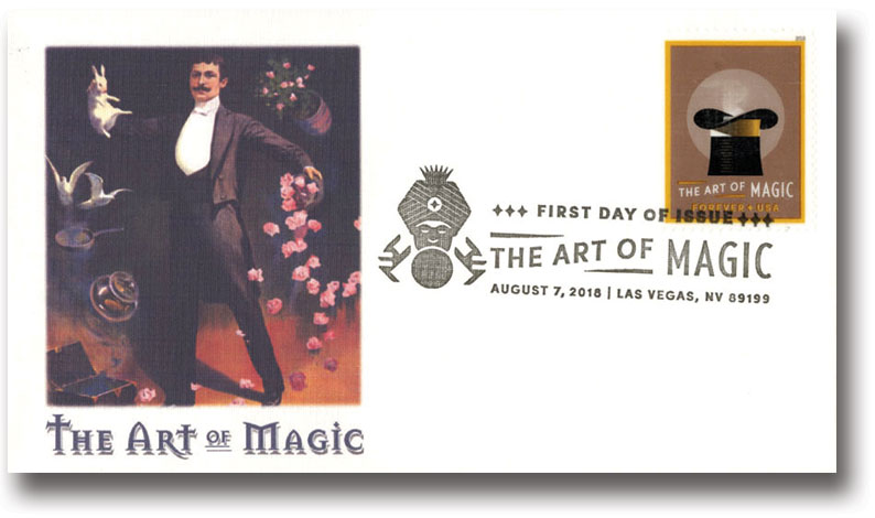 5306a - 2018 First-Class Forever Stamp - The Art of Magic souvenir ...