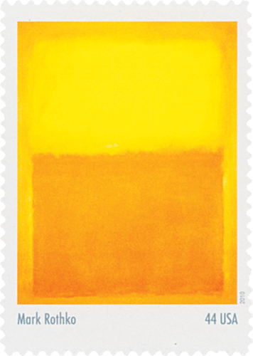 4444c - 2010 44c Abstract Expressionist: Mark Rothko - Mystic Stamp Company