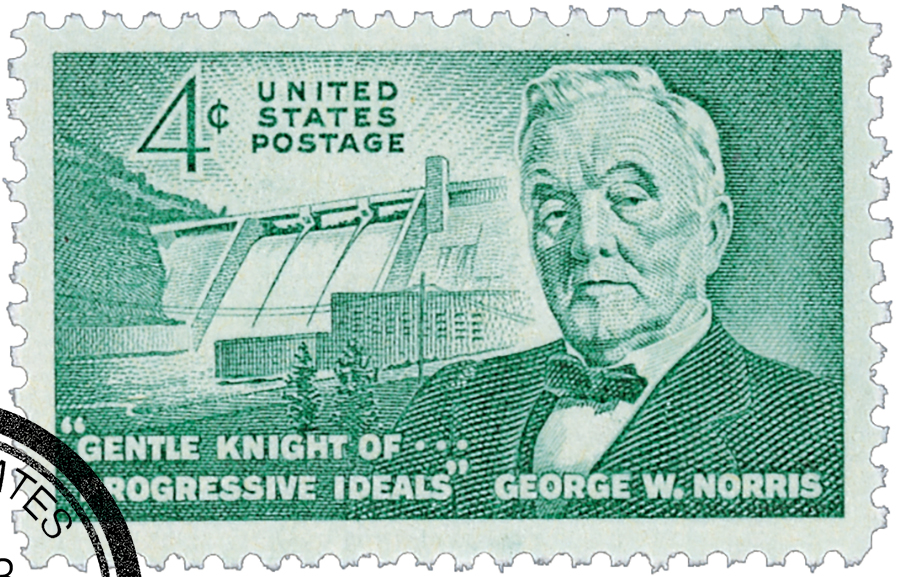 1184 - 1961 4c Senator George W. Norris - Mystic Stamp Company