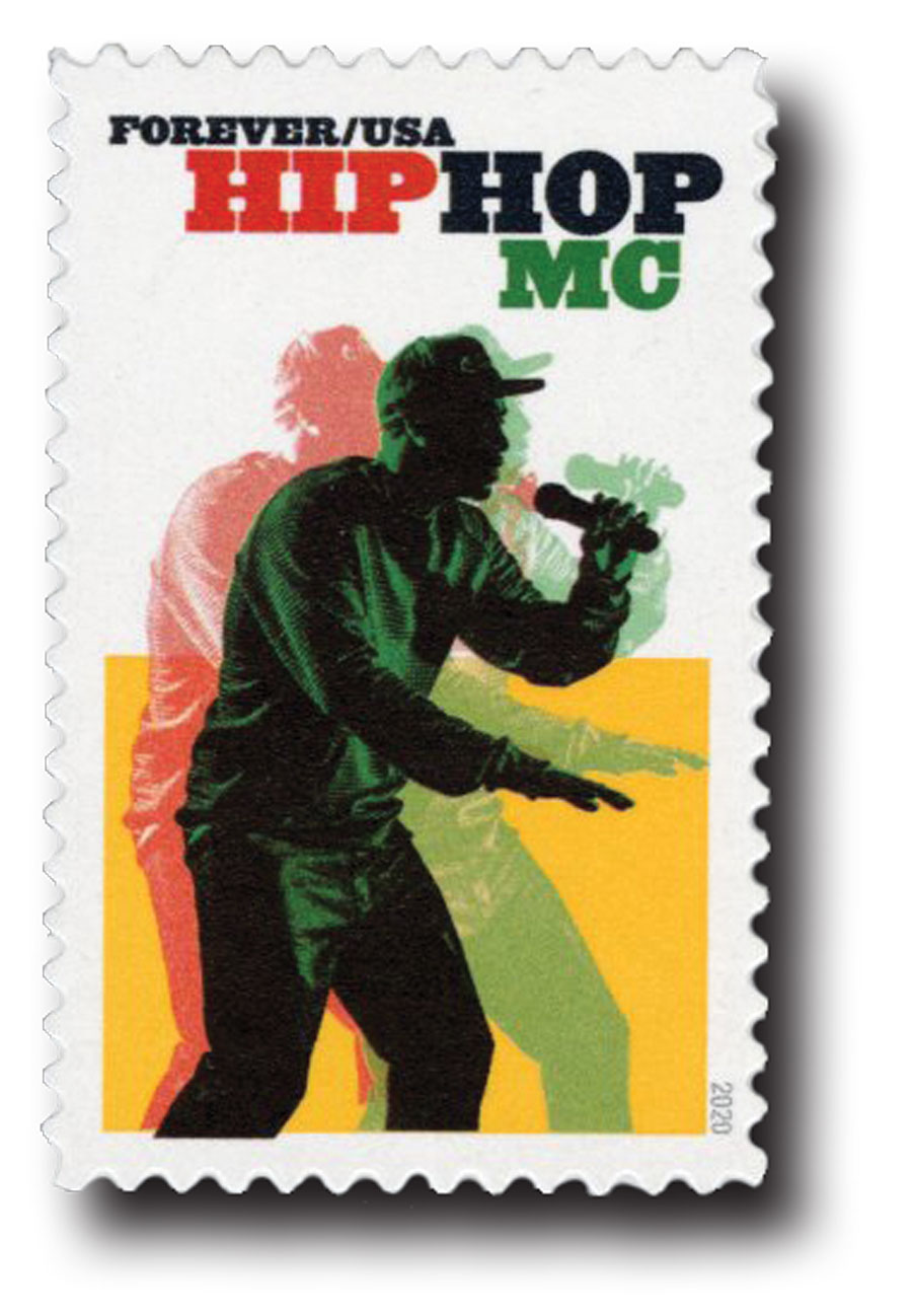 5480 - 2020 First-Class Forever Stamp - Hip Hop: MCing - Mystic Stamp ...