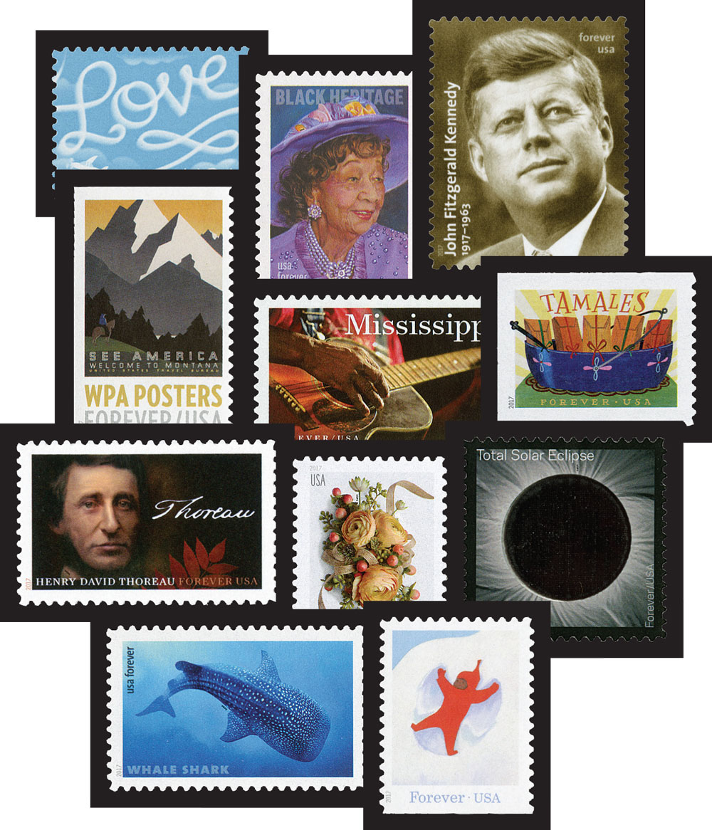 MM2350 - 2017 Mystic Mint Year Set Mounts (23) - Mystic Stamp Company