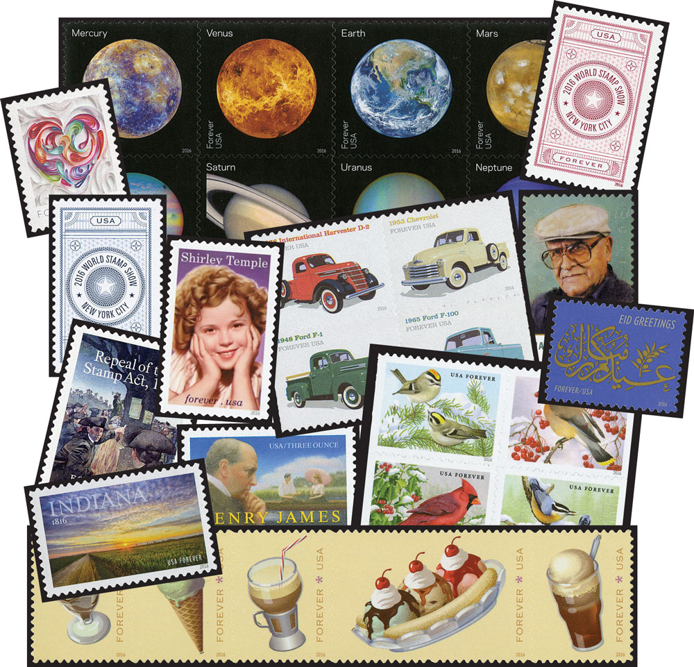 MM2348 - 2016 Mystic Mint Year Set Mounts (43) - Mystic Stamp Company