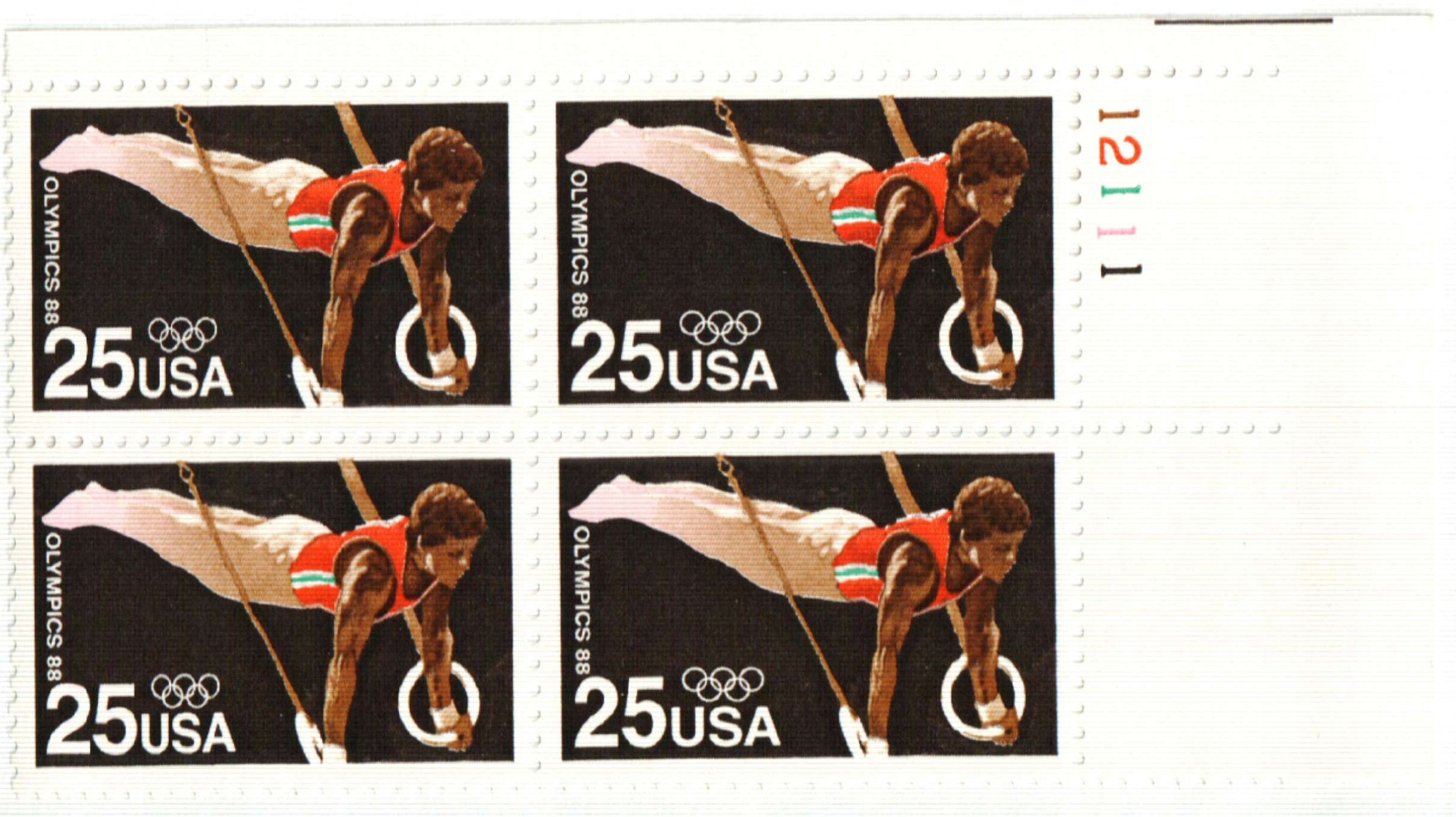 2380 - 1988 25c Summer Olympics - Mystic Stamp Company