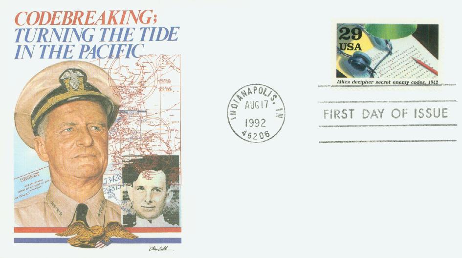 2697f - 1992 29c World War II: Allies Decipher Secret Enemy Codes ...