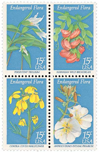 1783-86 - 1979 15c Endangered Flora - Mystic Stamp Company