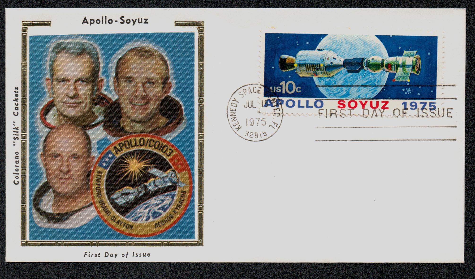 1569 - 1975 10c Apollo-Soyuz Space Mission: After Link-up - Mystic ...