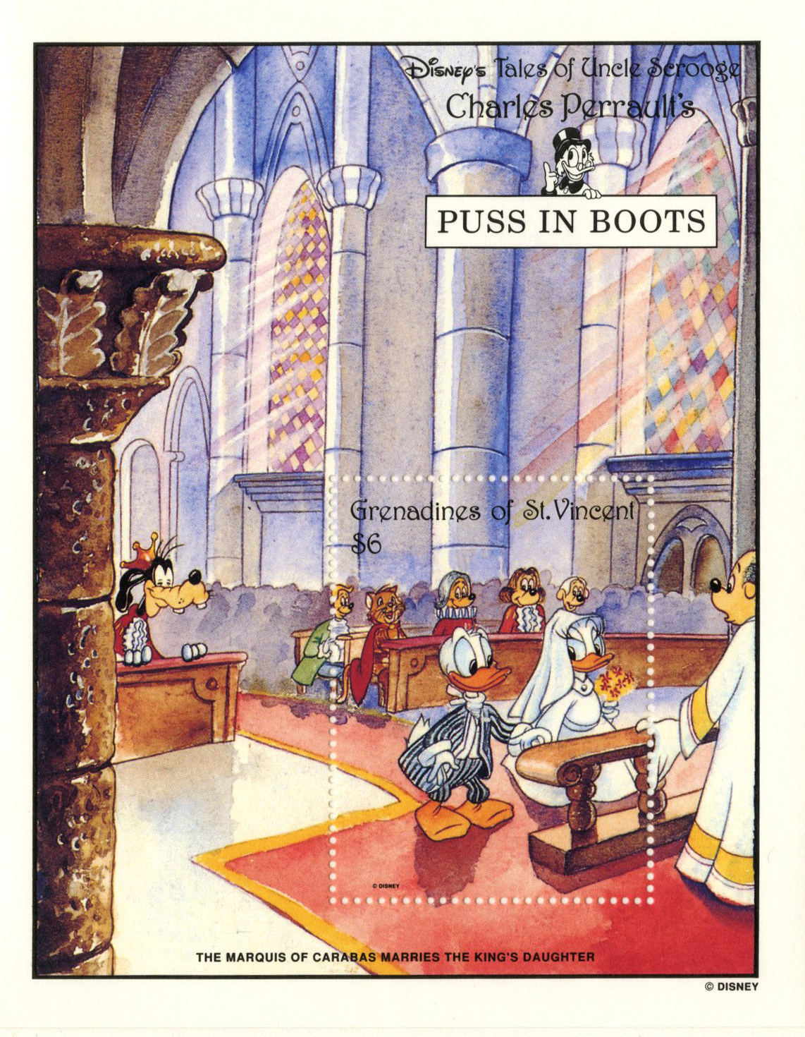 MDS467L - St. Vincent 1992 Marquis of Carabis, S/S - Mystic Stamp Company