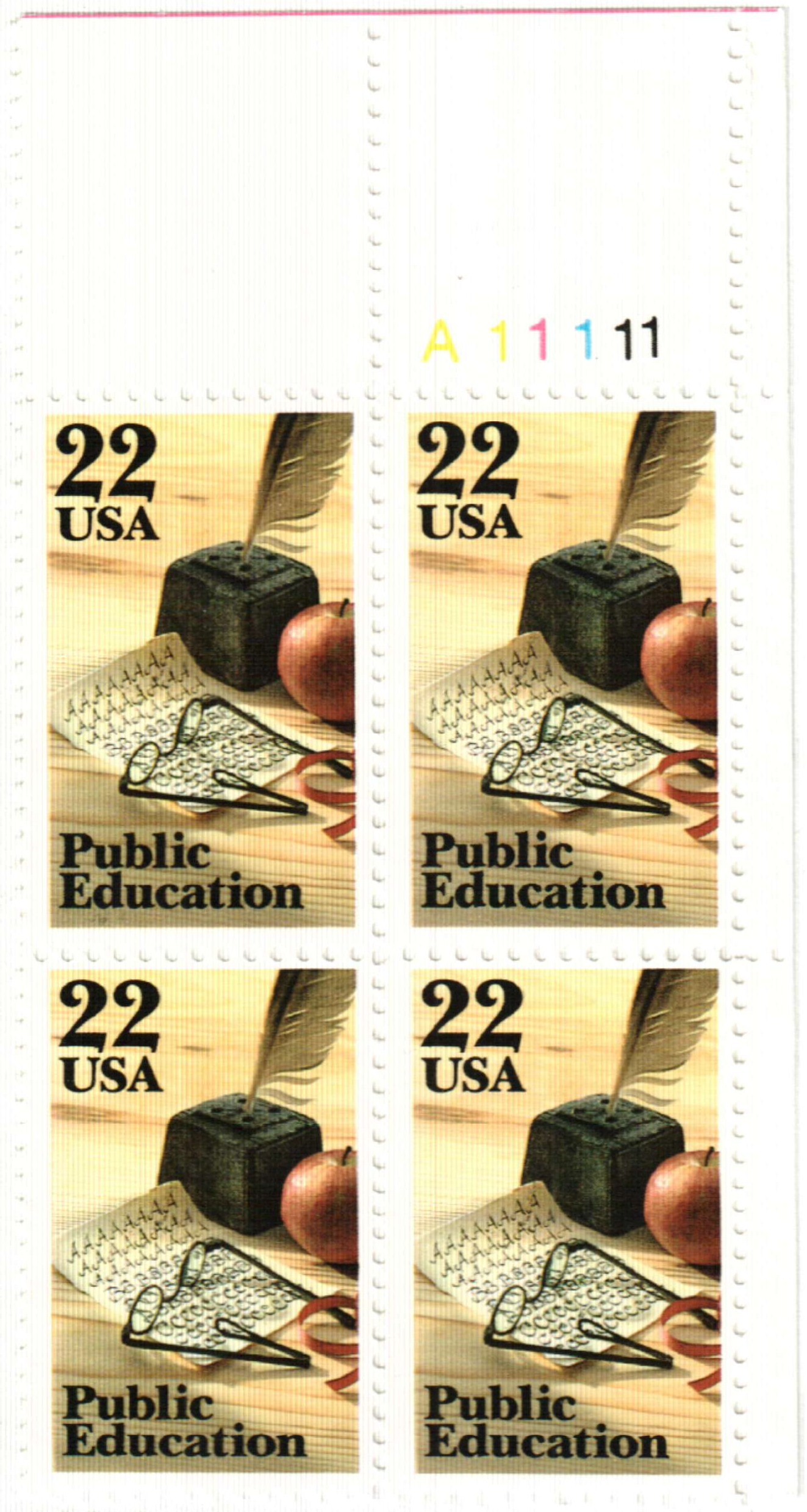 2159 - 1985 22c Public Education in America - Mystic Stamp Company