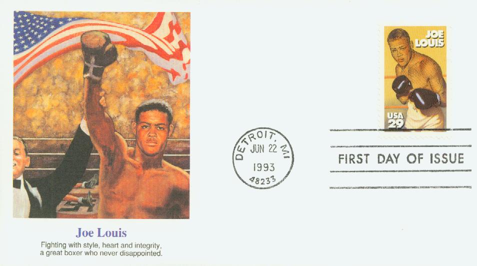 2766 - 1993 29c Joe Louis - Mystic Stamp Company