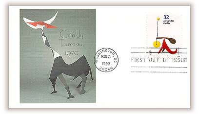3199 - 1998 32c Alexander Calder: "Untitled" - Mystic Stamp Company