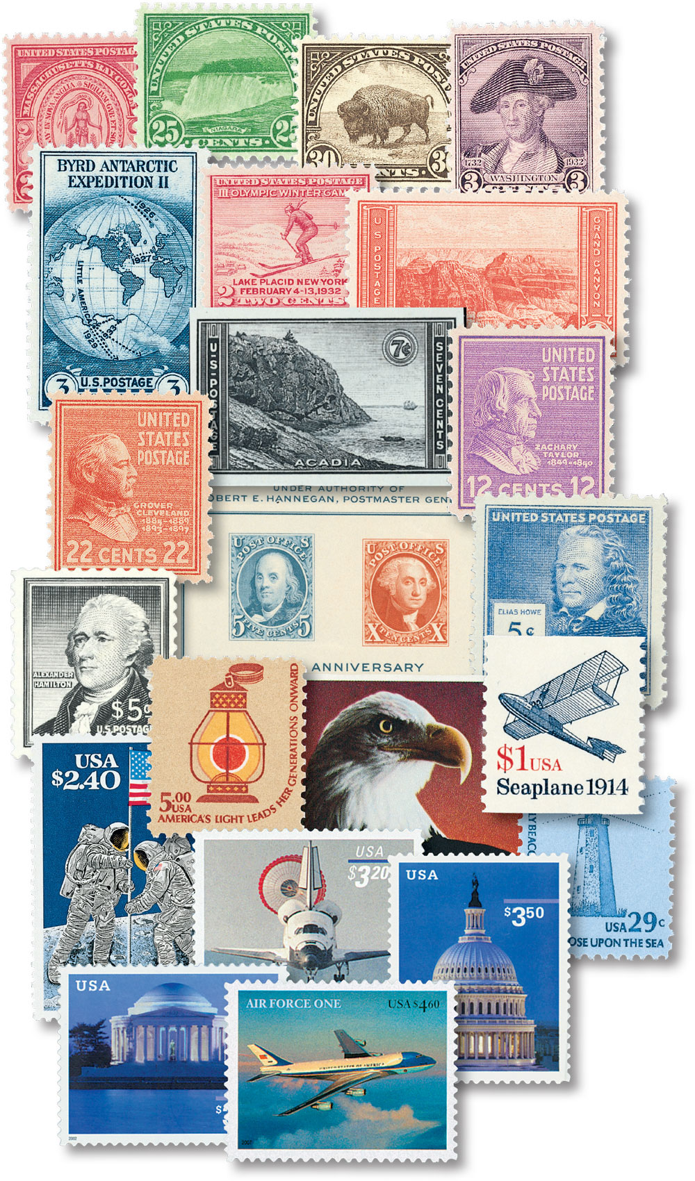 M12161 - 1930-76 US Stamp Collection, Unused with Small Imperfections ...