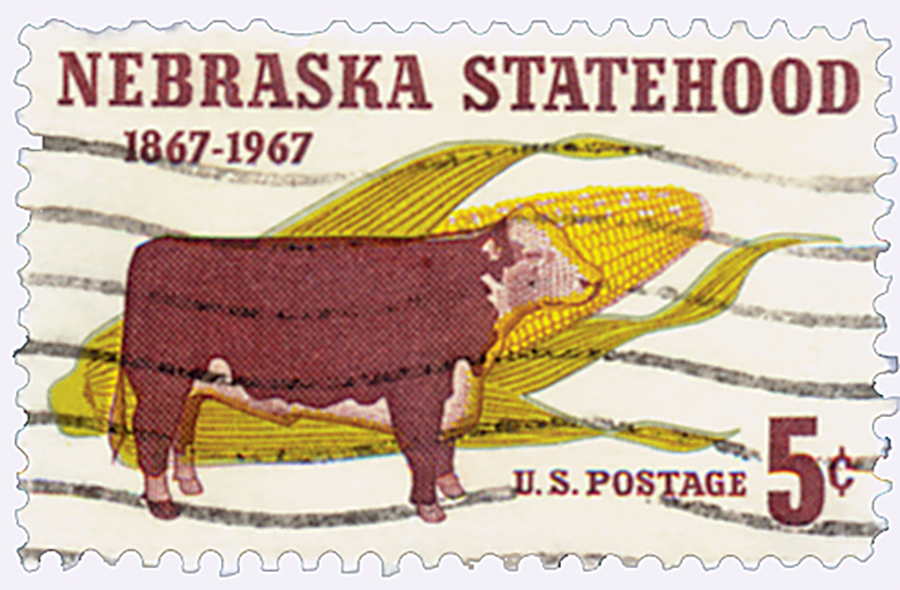 1328 - 1967 5c Nebraska Statehood - Mystic Stamp Company
