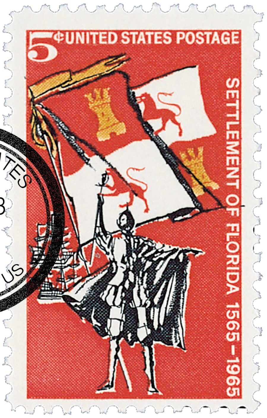 1271 - 1965 5c Florida Settlement - Mystic Stamp Company