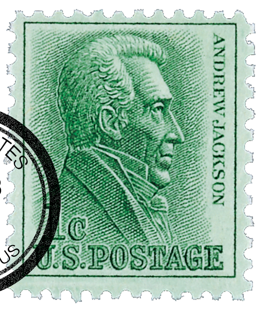 1209 - 1963 1c Andrew Jackson - Mystic Stamp Company