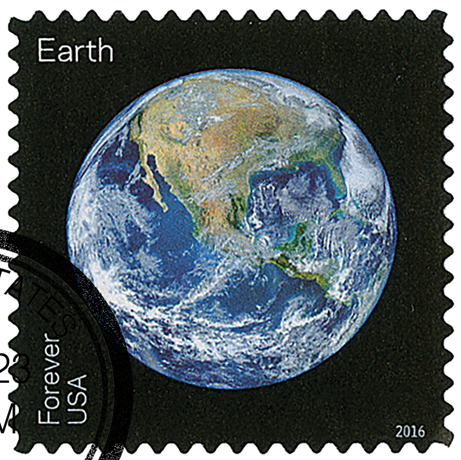 5071 - 2016 First-Class Forever Stamp - Views of Our Planets: Earth ...