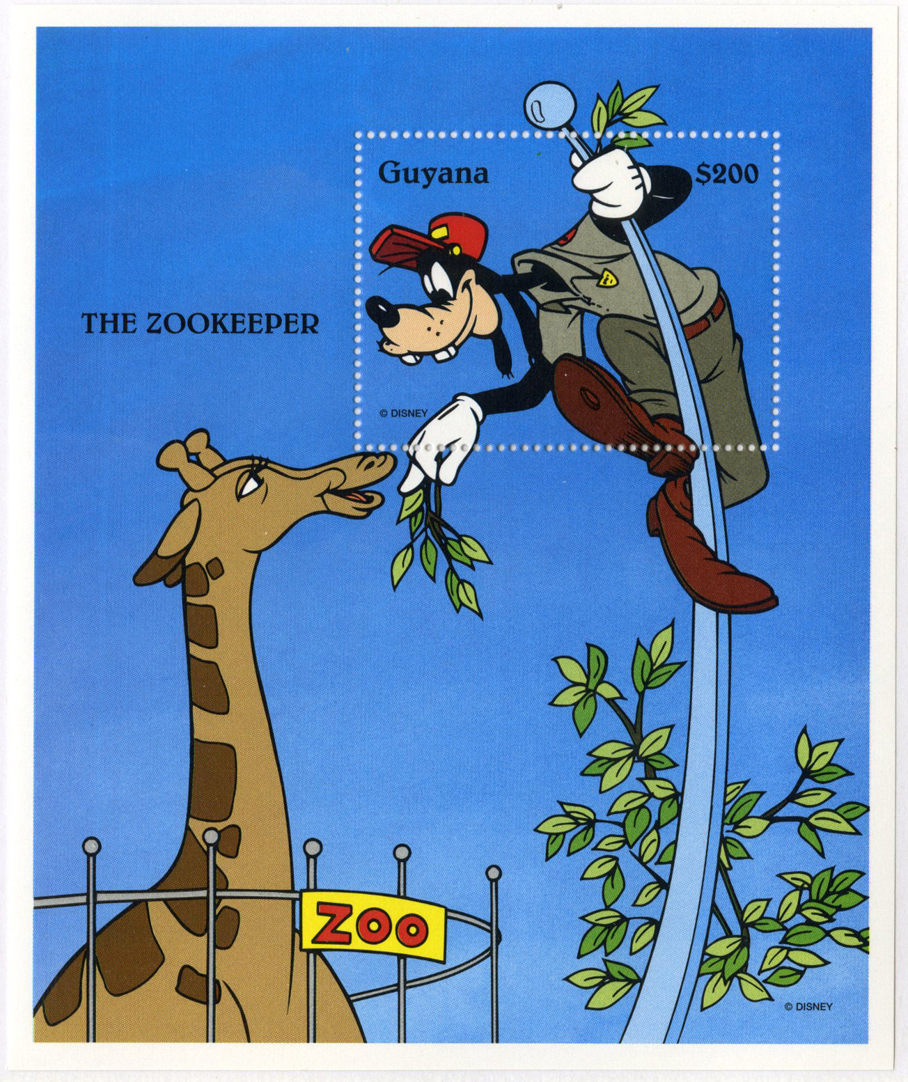 MDS359A - 1995 Disney and Friends - Characters At Work- Goofy The Zoo ...