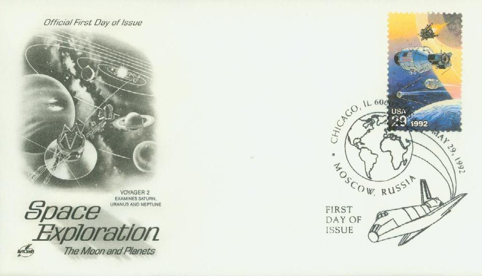 2633 - 1992 29c Space Accomplishments: Apollo Spacecraft - Mystic Stamp ...