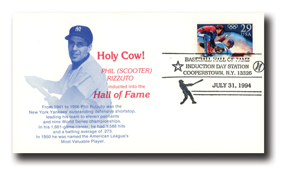 AC368 - 07/31/1994, USA, DCP, Holy Cow! Phil Rizzuto inducted into the ...