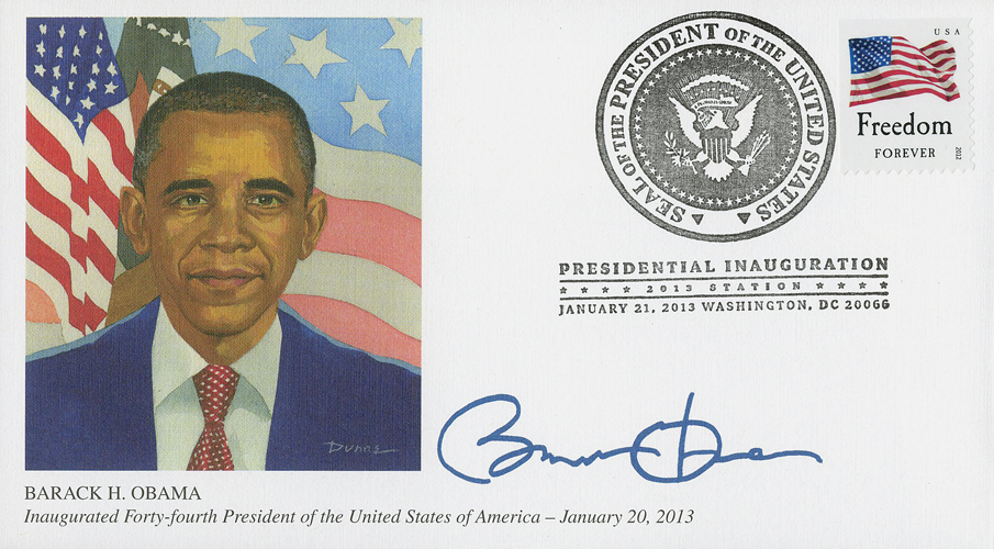 IC 2013 - 2013 Inauguration Cover - President Barack Obama - Formal ...