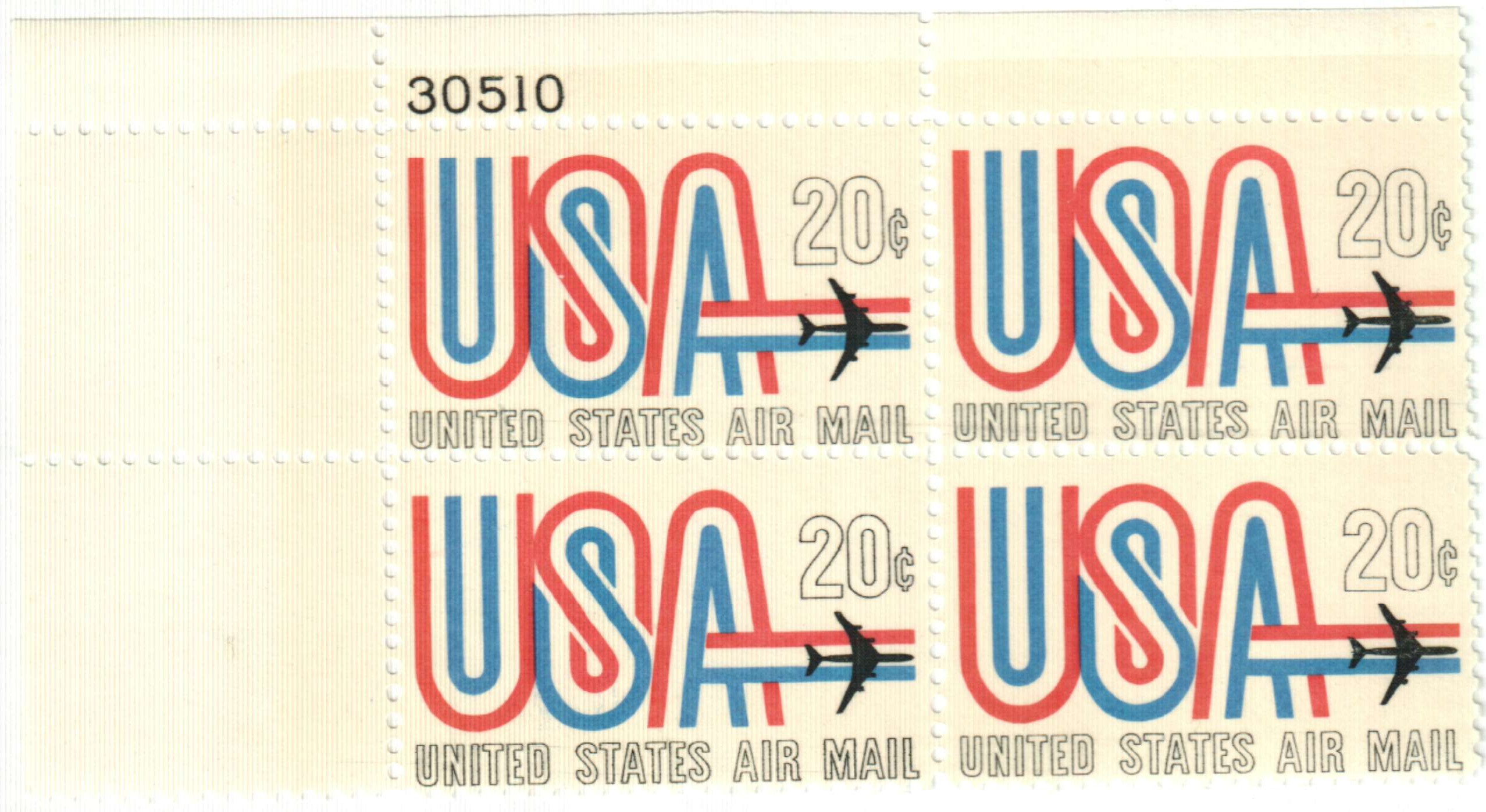 C75 - 1968 20c USA - Mystic Stamp Company