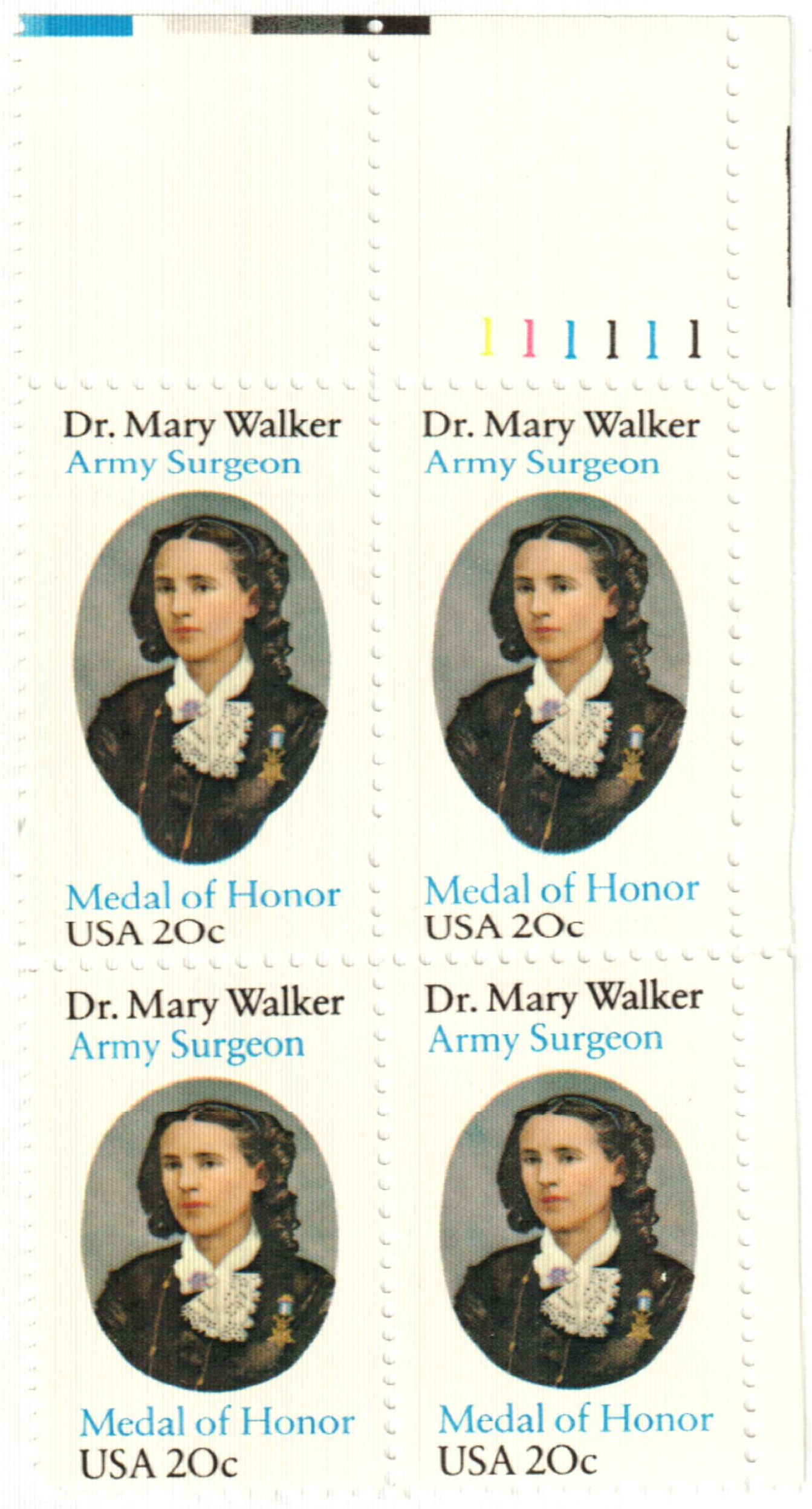 2013 - 1982 20c Dr. Mary Walker - Mystic Stamp Company