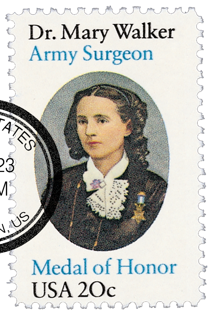 2013 - 1982 20c Dr. Mary Walker - Mystic Stamp Company