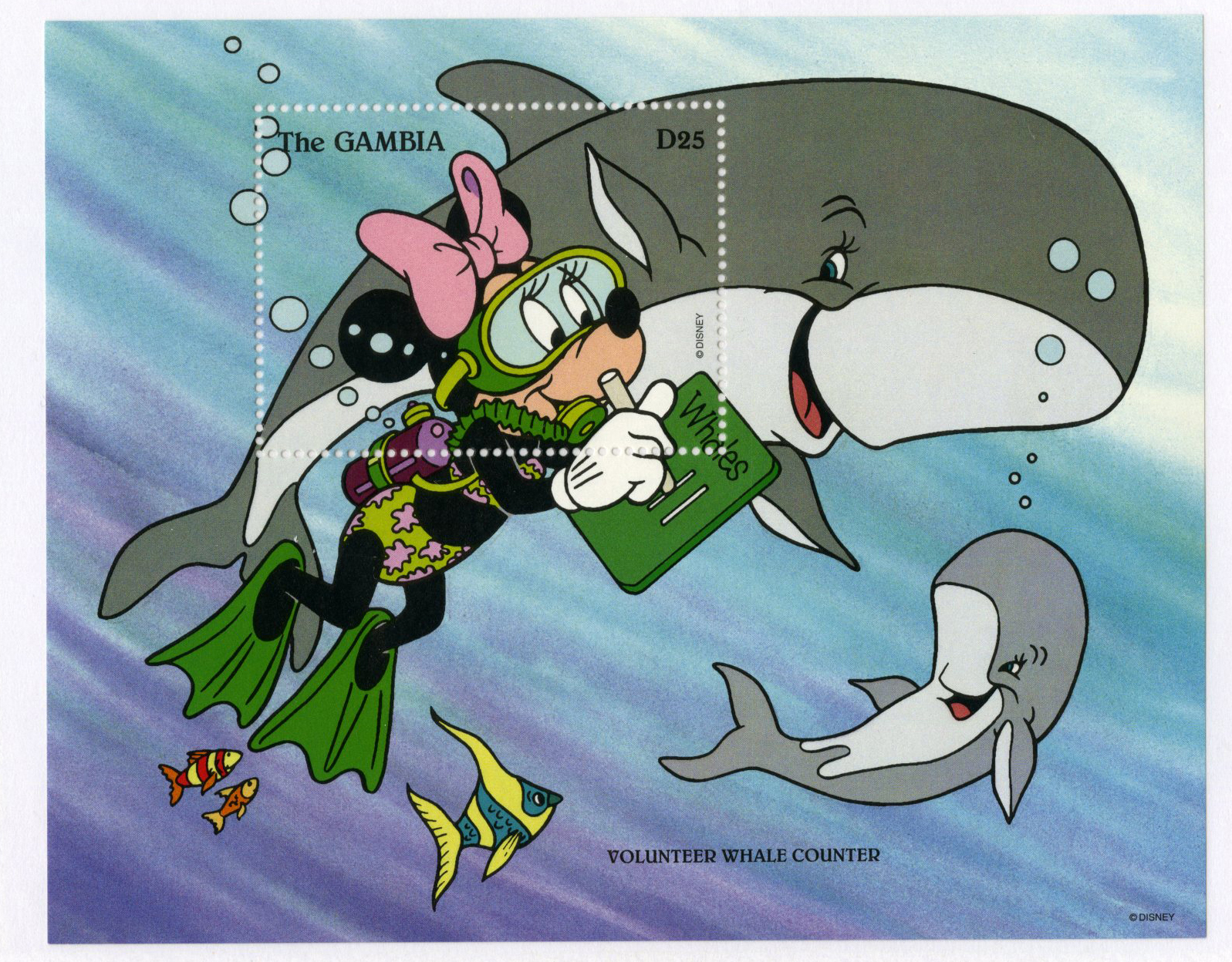 MDS287C - 1996 Disney Friends Helping Others, Mint Souvenir Sheet ...