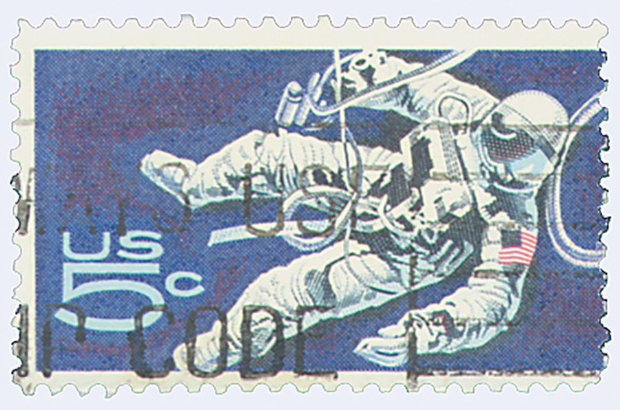 1331 - 1967 5c Accomplishments in Space: Astronaut - Mystic Stamp Company