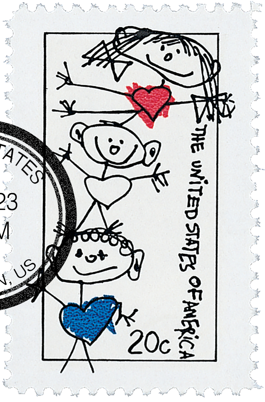 2104 - 1984 20c Family Unity - Mystic Stamp Company