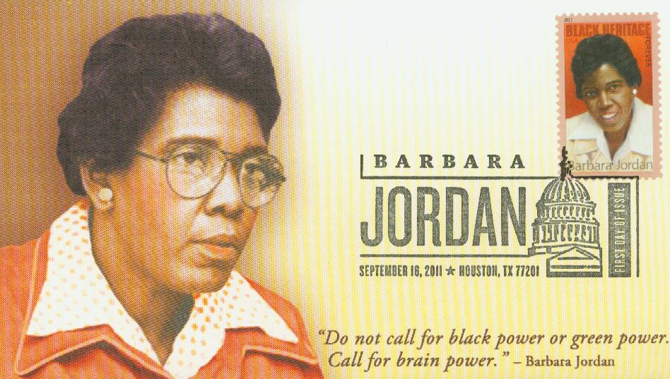 4565 - 2011 First-Class Forever Stamp - Black Heritage: Barbara Jordan ...