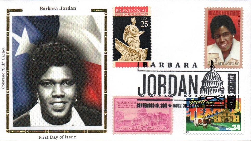 4565 - 2011 First-Class Forever Stamp - Black Heritage: Barbara Jordan ...