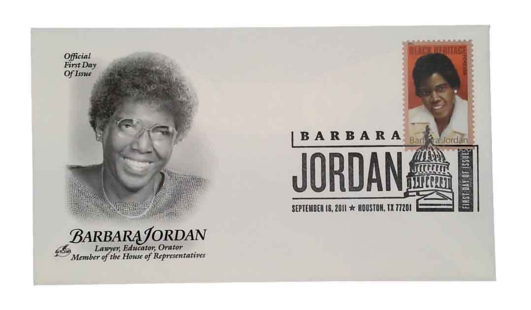4565 - 2011 First-Class Forever Stamp - Black Heritage: Barbara Jordan ...