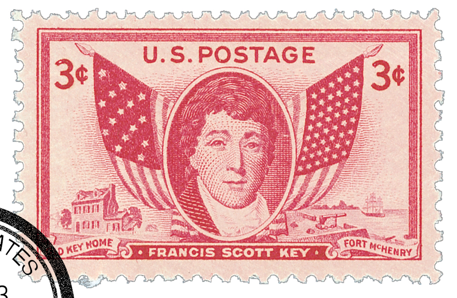 962 - 1948 3c Francis Scott Key - Mystic Stamp Company