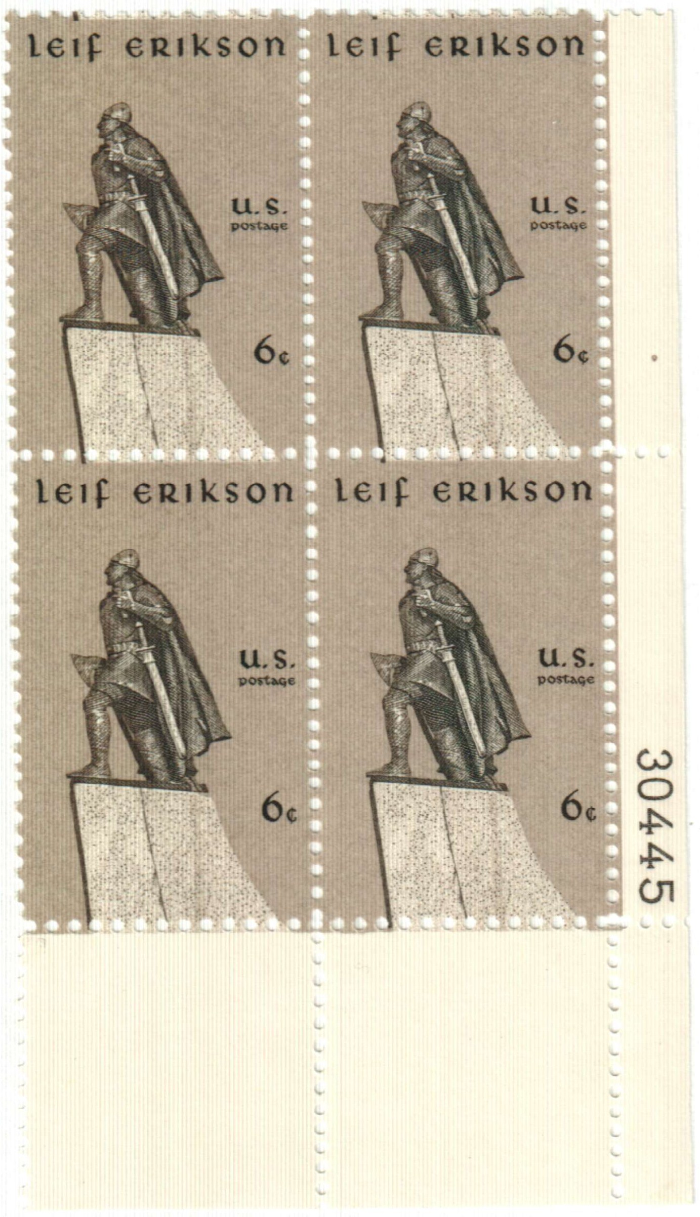 1359 - 1968 6c Leif Erikson - Mystic Stamp Company