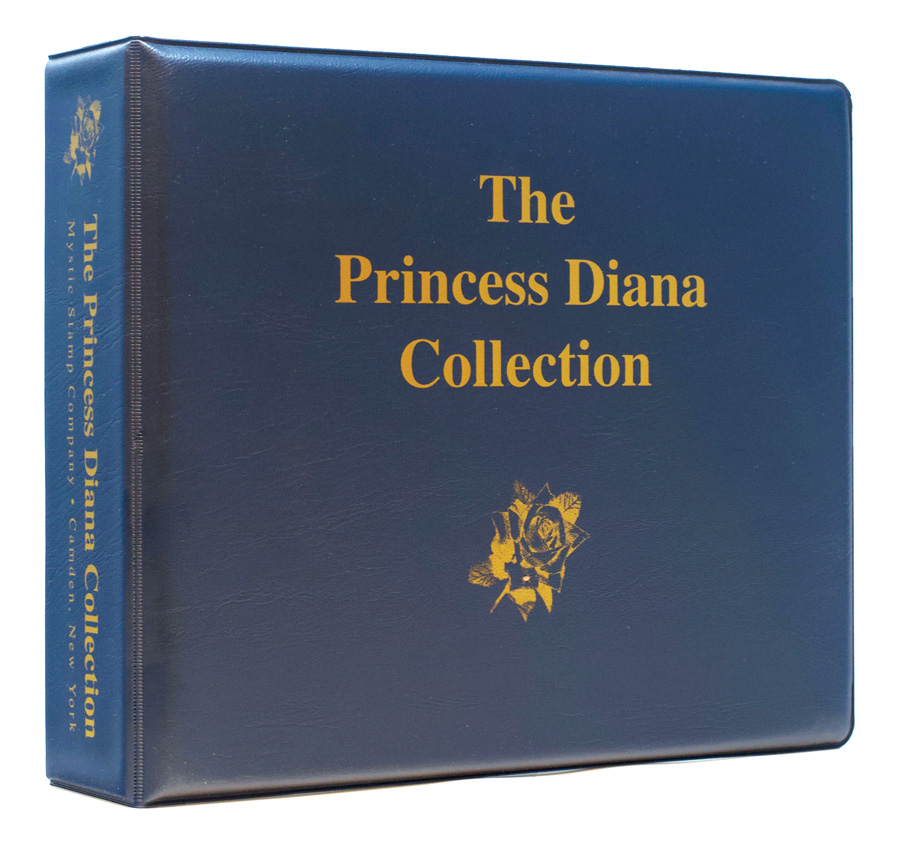 ES1050 - Mystic's Princess Diana Collection Binder - Mystic Stamp Company