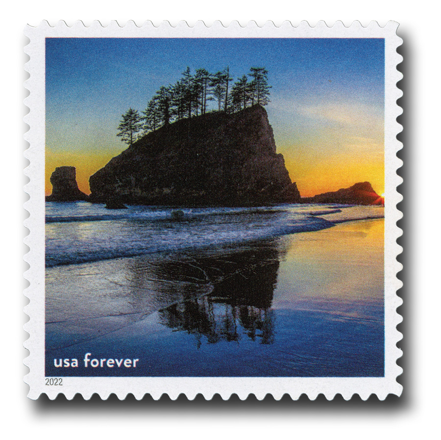 5713d - 2022 First-Class Forever Stamp - National Marine Sanctuaries ...