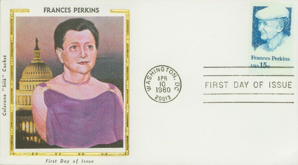 1821 - 1980 15c Frances Perkins - Mystic Stamp Company