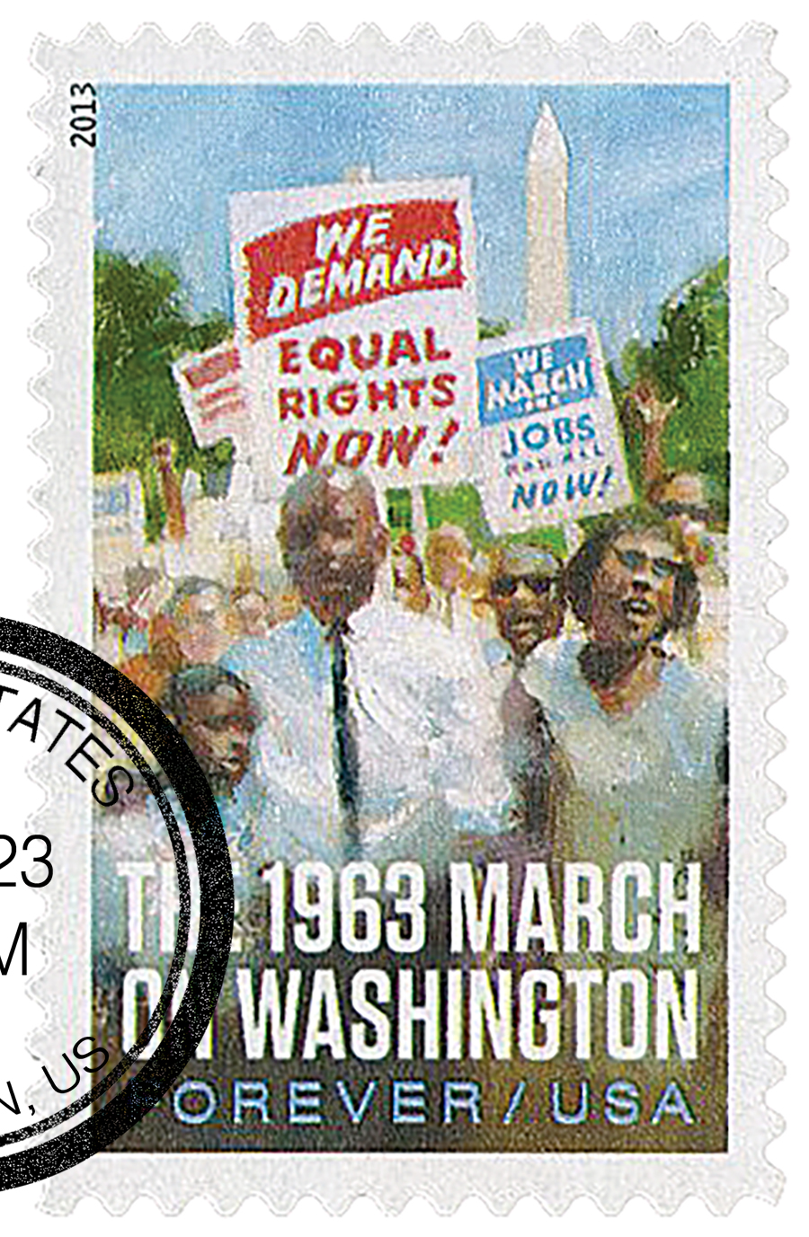 4804 - 2013 First-Class Forever Stamp - The 1963 March on Washington ...