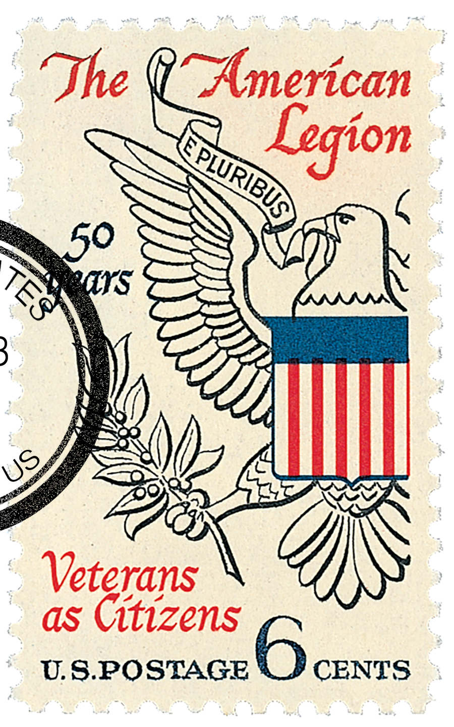 1369 - 1969 6c The American Legion - Mystic Stamp Company