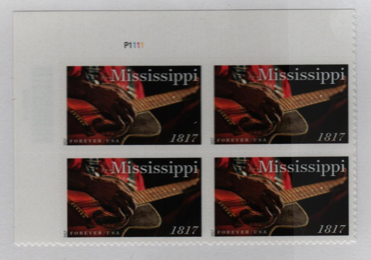 5190 - 2017 First-Class Forever Stamp - Statehood: Mississippi ...