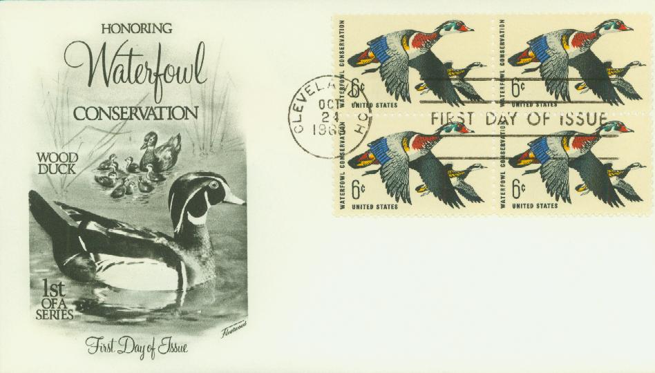 1362 - 1968 6c Waterfowl Conservation - Mystic Stamp Company